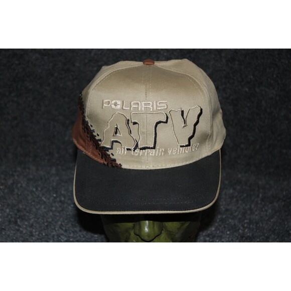 Accessories | Vintage Polaris Embroidered Hook Loop Hat Cap Atv Quad ...